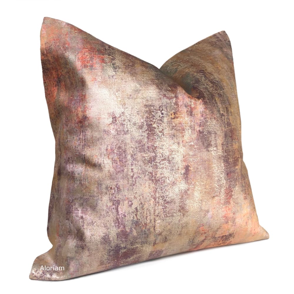 Circe Rose Gold Sunset Velvet Pillow Cover – Aloriam