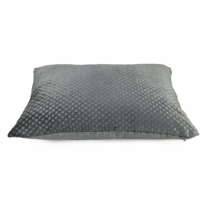 (CLEARANCE) Dark Gray Dimple Dots Velvet Pillow Cover – Aloriam