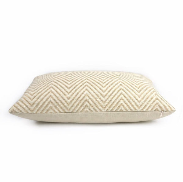 Kravet Candice Olson Entrigued Ginger & Cream Herringbone Pillow Cover ...