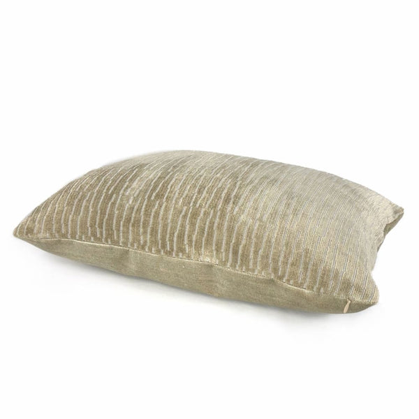 Manuel Canovas Bresis Taupe Zig Zag Velvet Pillow Cover – Aloriam