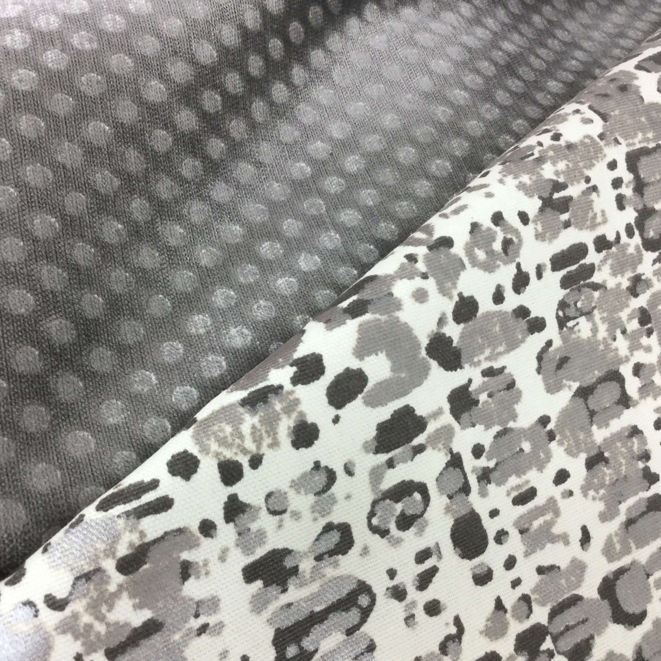 (CLEARANCE) Metallic Silver Gray Cream Paint Splatter Abstract Pillow ...